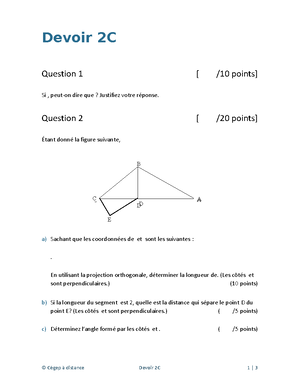 201-105-RE - Cégep à distance - Algèbre Linéaire Et Géométrie ...