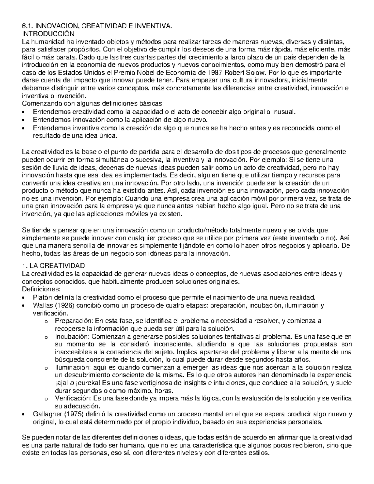 6. Innovacion Creatividad E Inventiva 2020 - 6. INNOVACION, CREATIVIDAD ...