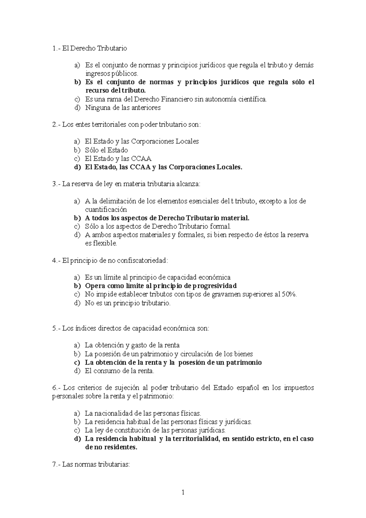Exámen 14 noviembre 2015, preguntas y respuestas, Profesora Ana D'Ocon ...
