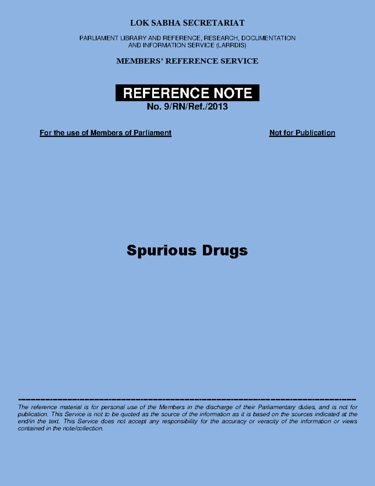 Spuriousdrugs - Drugs and cosmectics act the topic of spurious drugs ...