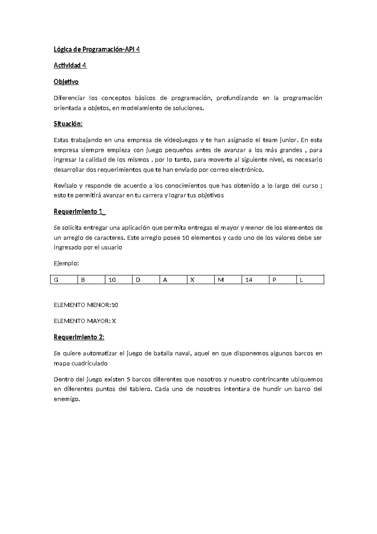 Api 4 - g............... - Lógica de Programación-API 4 Actividad 4 ...