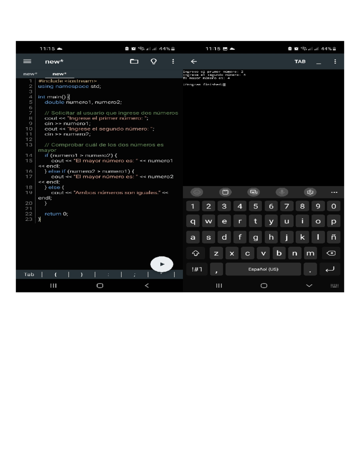 Codigos - Códigos c++ - Programacion - Studocu