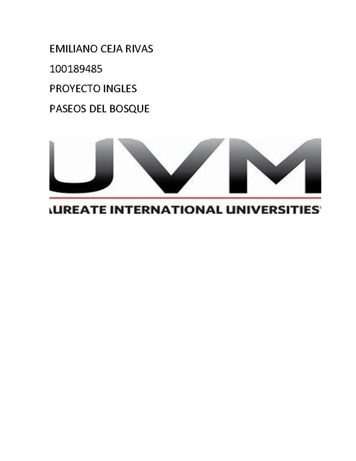 Ingless Proyecto - jfjfdsk - EMILIANO CEJA RIVAS 100189485 PROYECTO ...