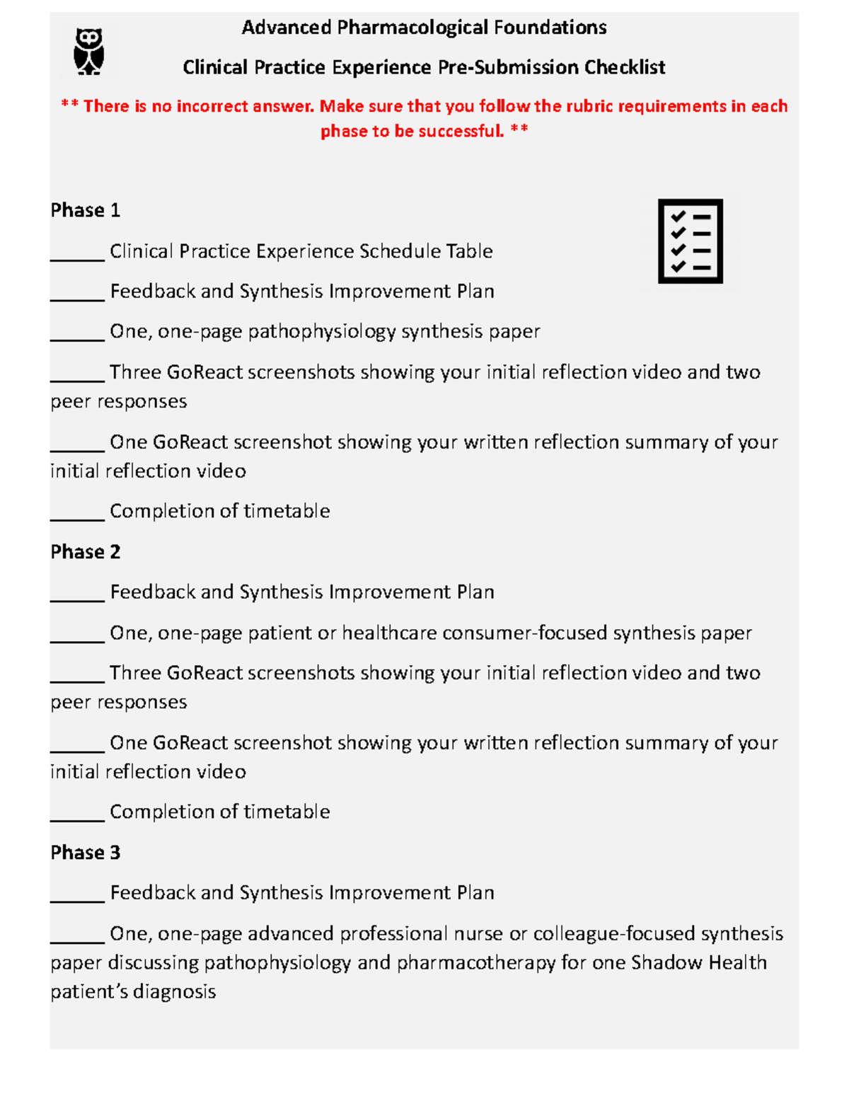 D027 CPE Checklist - D027 - WGU - Studocu
