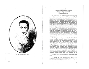 José Rizal A Short Biography - José Rizal: A Short Biography Early Life ...