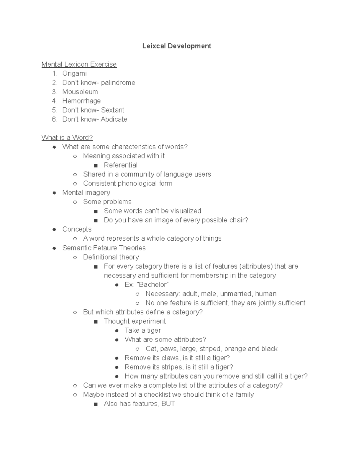 CSD 300 Exam 2 Part 2 - Dr. Miller Csd 300 Lecture notes. - Leixcal ...