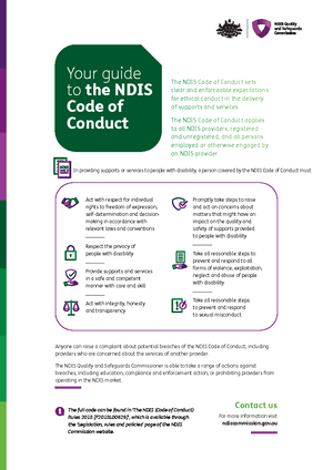 Fact sheet behaviour support under ndis commission july 2020 ...