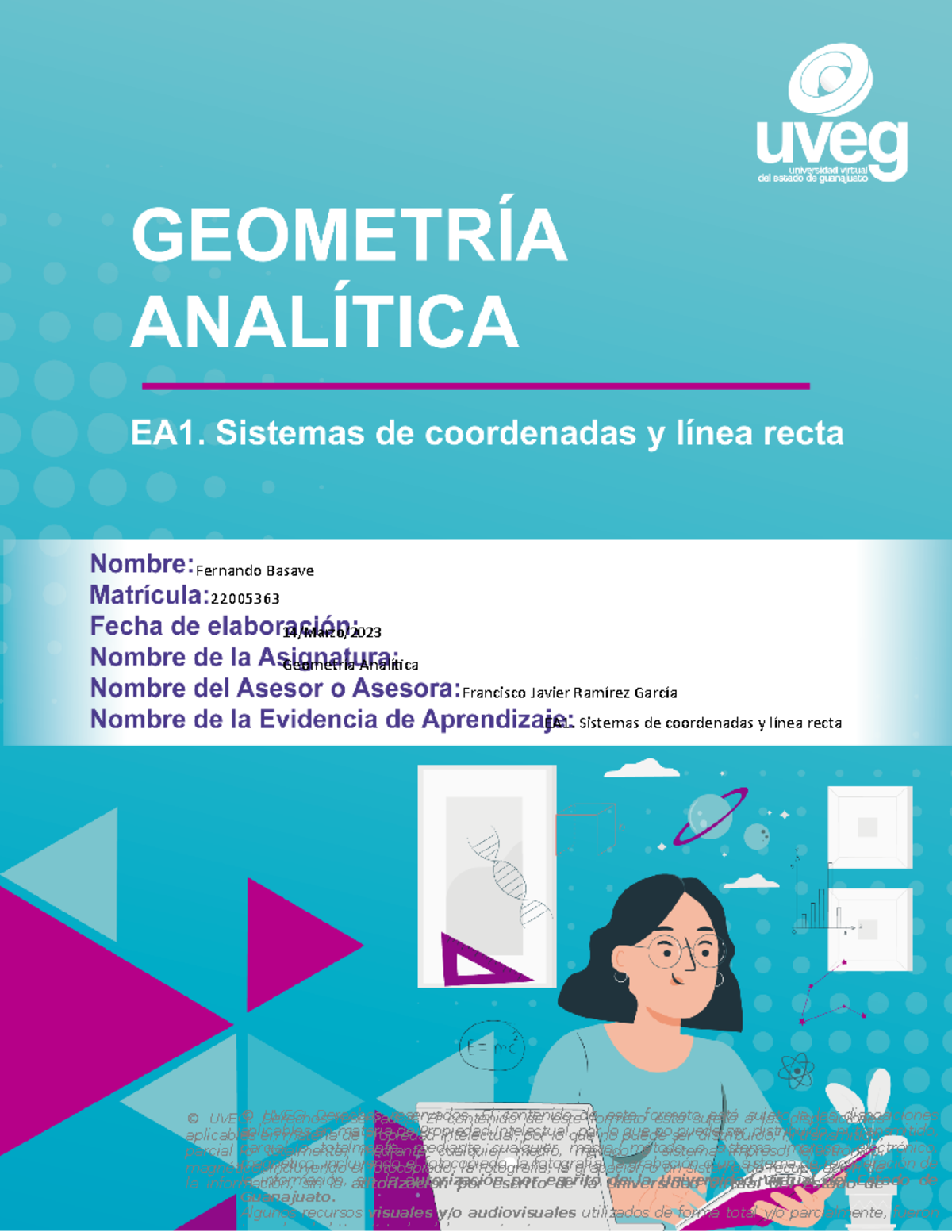 Basave Fernando línea recta - EA1. Sistemas de coordenadas y línea ...