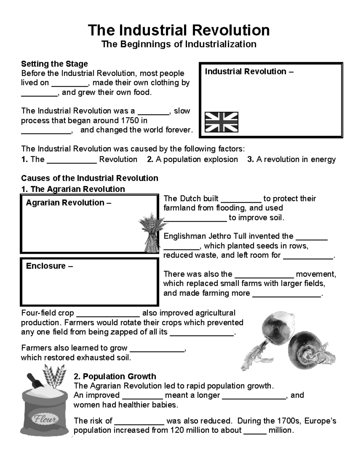 9 - .......... - The Industrial Revolution The Beginnings of ...