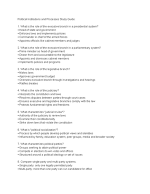 AP government unit 1 notes - Foundations of American Democracy What is ...