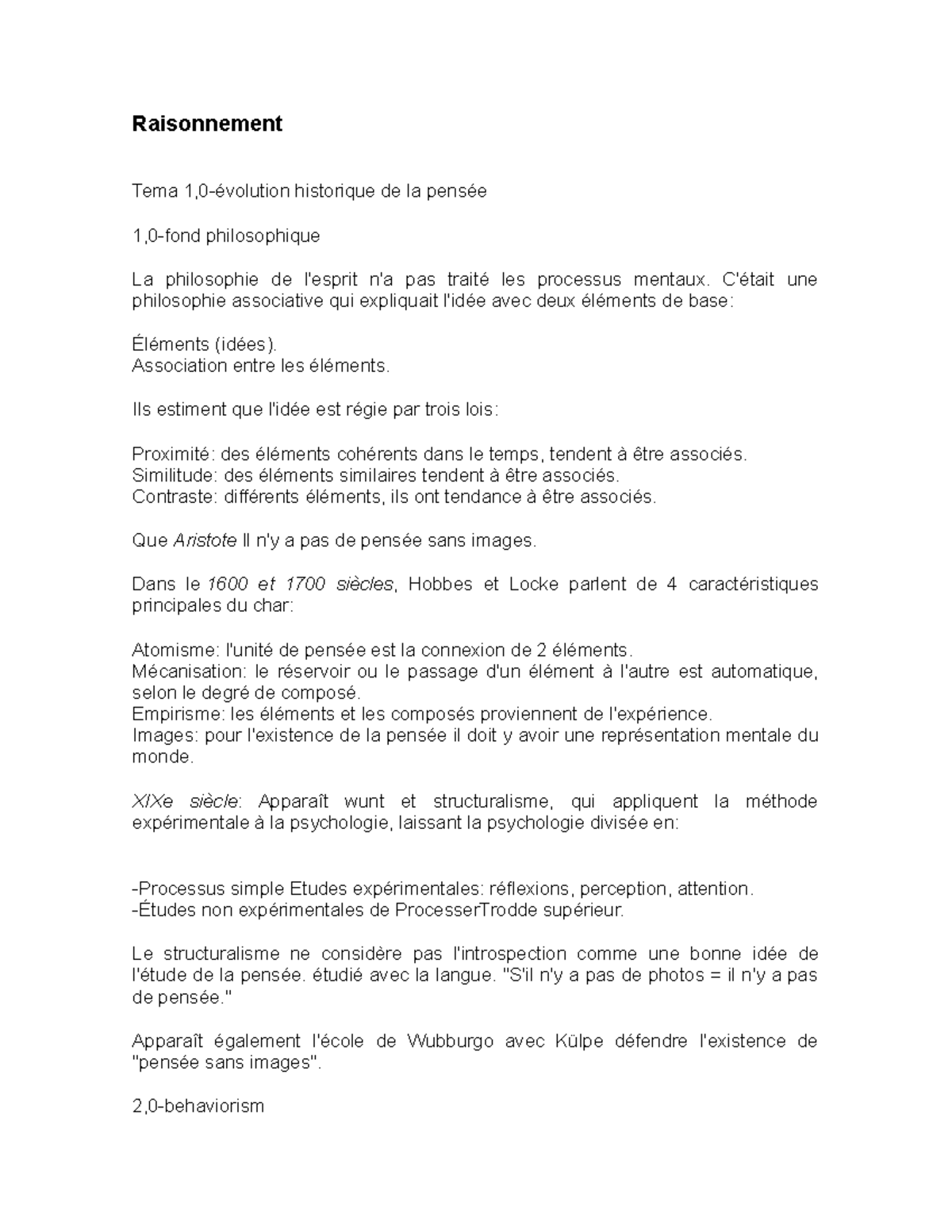 Raisonnement - Thorndike Présente plusieurs concepts: Essai d'erreur d ...