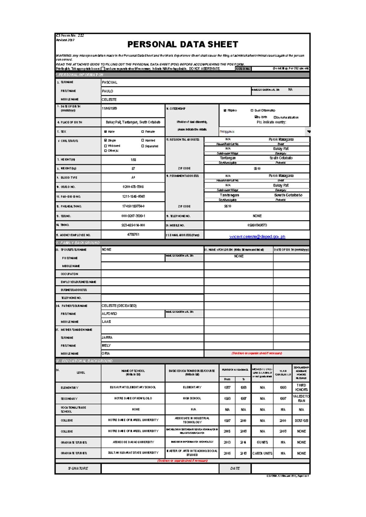 1726180647695 Sample PDS 1st page - Print legibly. Tick appropriate ...