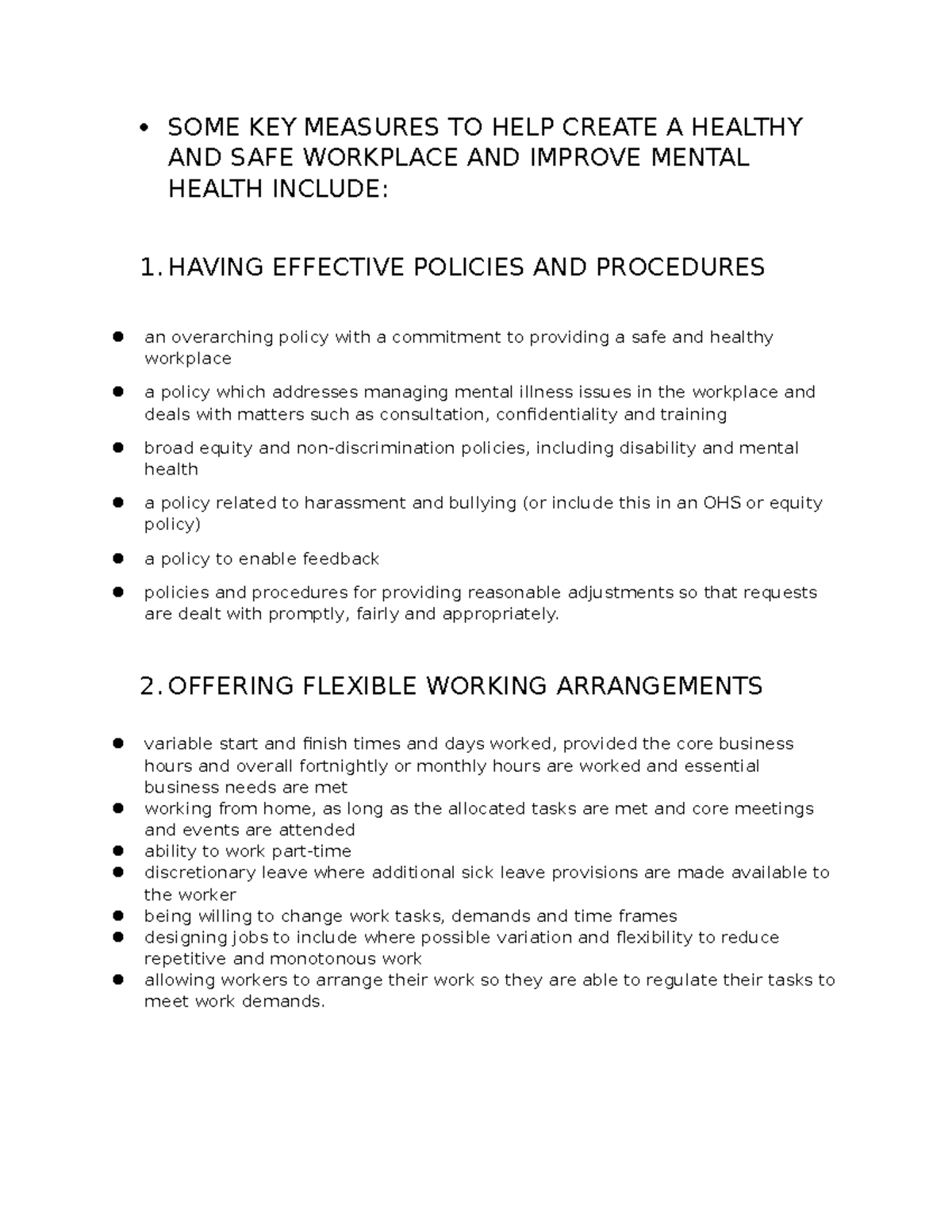 PPT Ready for Ensuring A safe and healthy Work Environment - SOME KEY ...