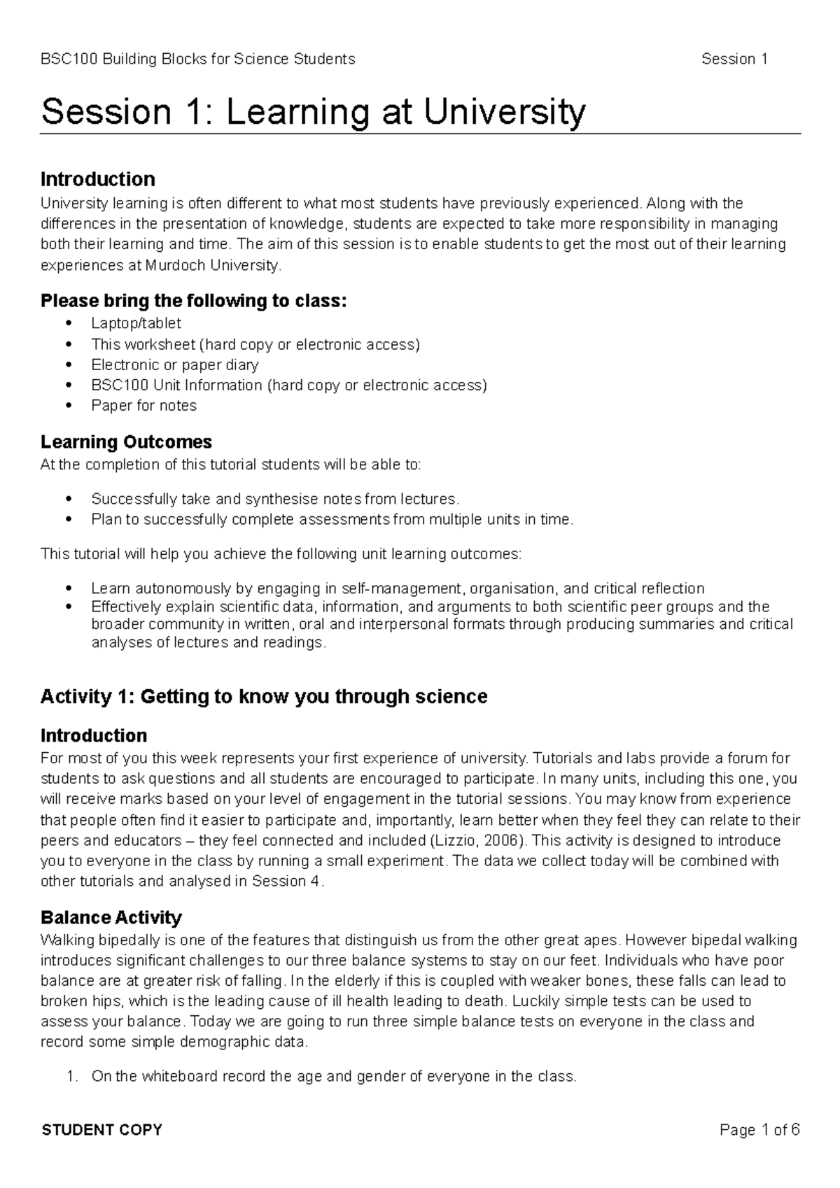 S1 - Learning at University 2021 Final - Session 1: Learning at ...