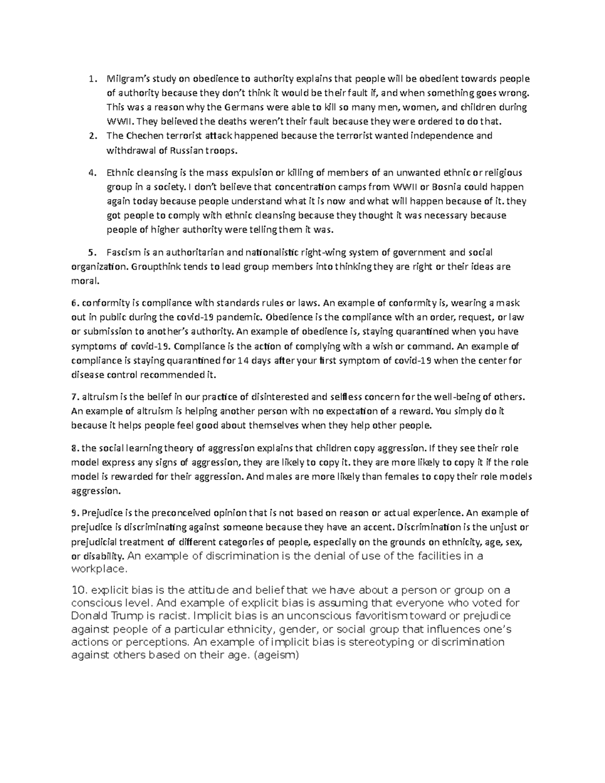 Social Psychology - Milgram’s study on obedience to authority explains ...