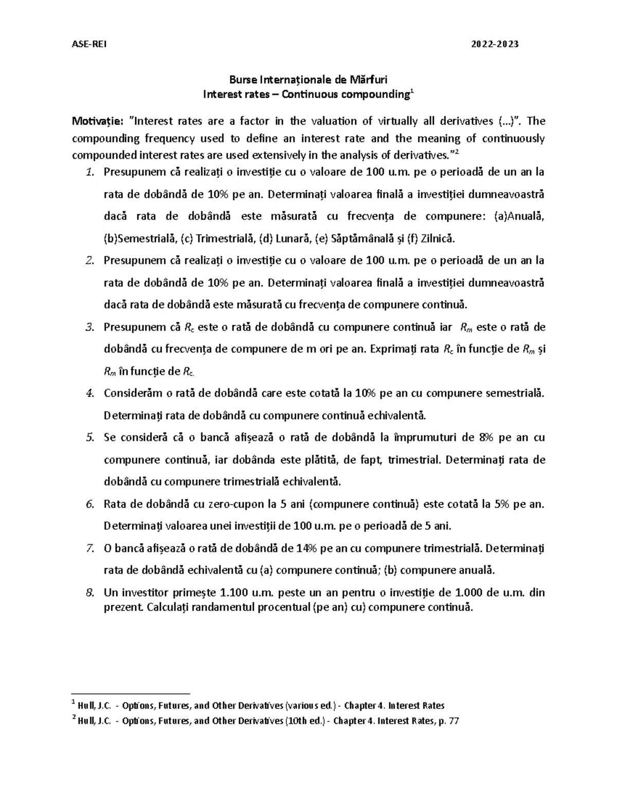 2022 - BIM SP 1 - edfferfef - ASE-REI 2022- Burse Internaționale de ...