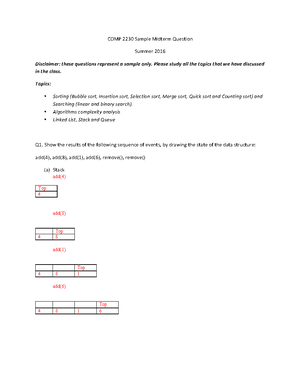 Vector Sorting Reflection Pseudocode - Courtney Horner CS 2-3 Assignment 22EW 5/15/ Vector ...