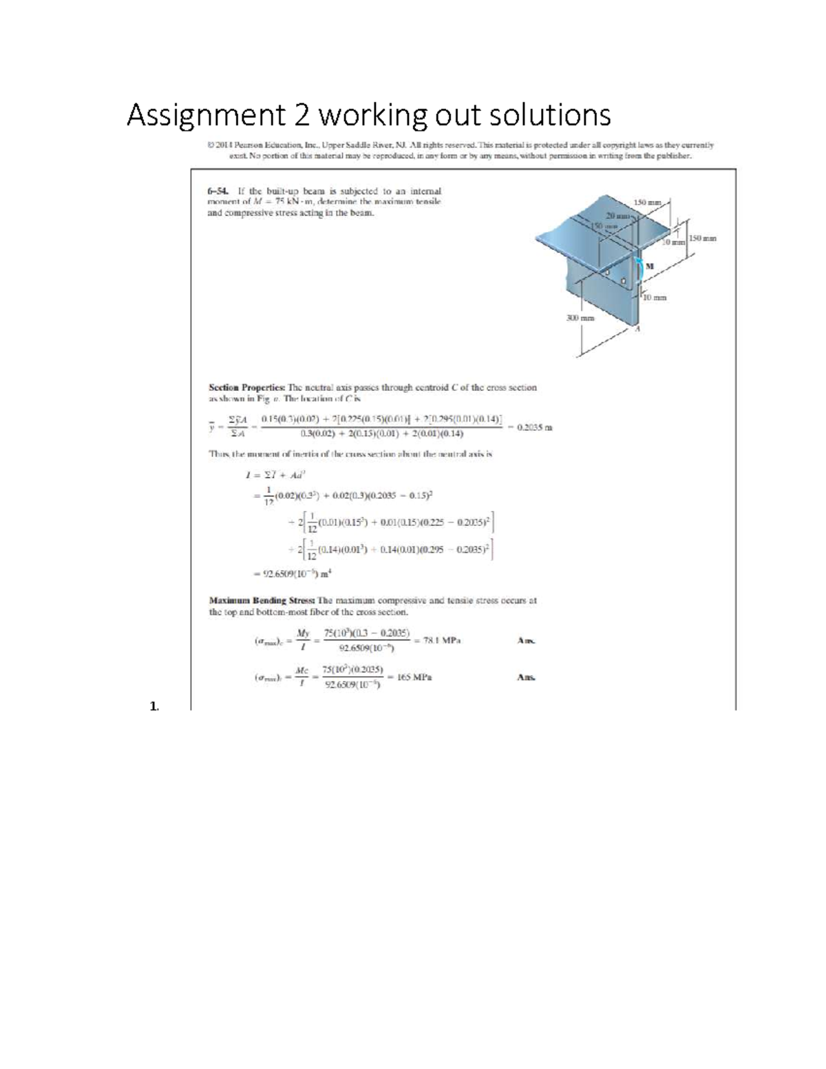 Assignment 2 - MOS - 048331 - Assignment 2 working out solutions - Studocu