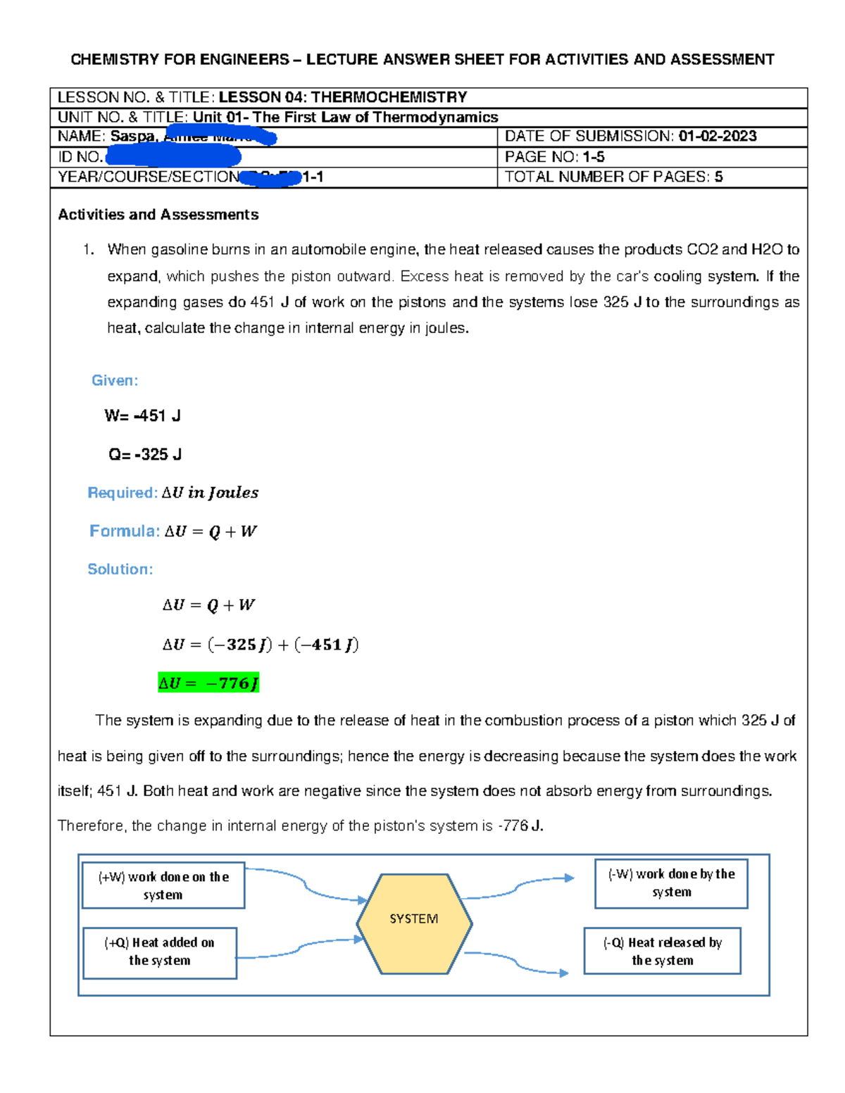 L04-CHEM - Chemistry For Engineers - CHEMISTRY FOR ENGINEERS – LECTURE ...