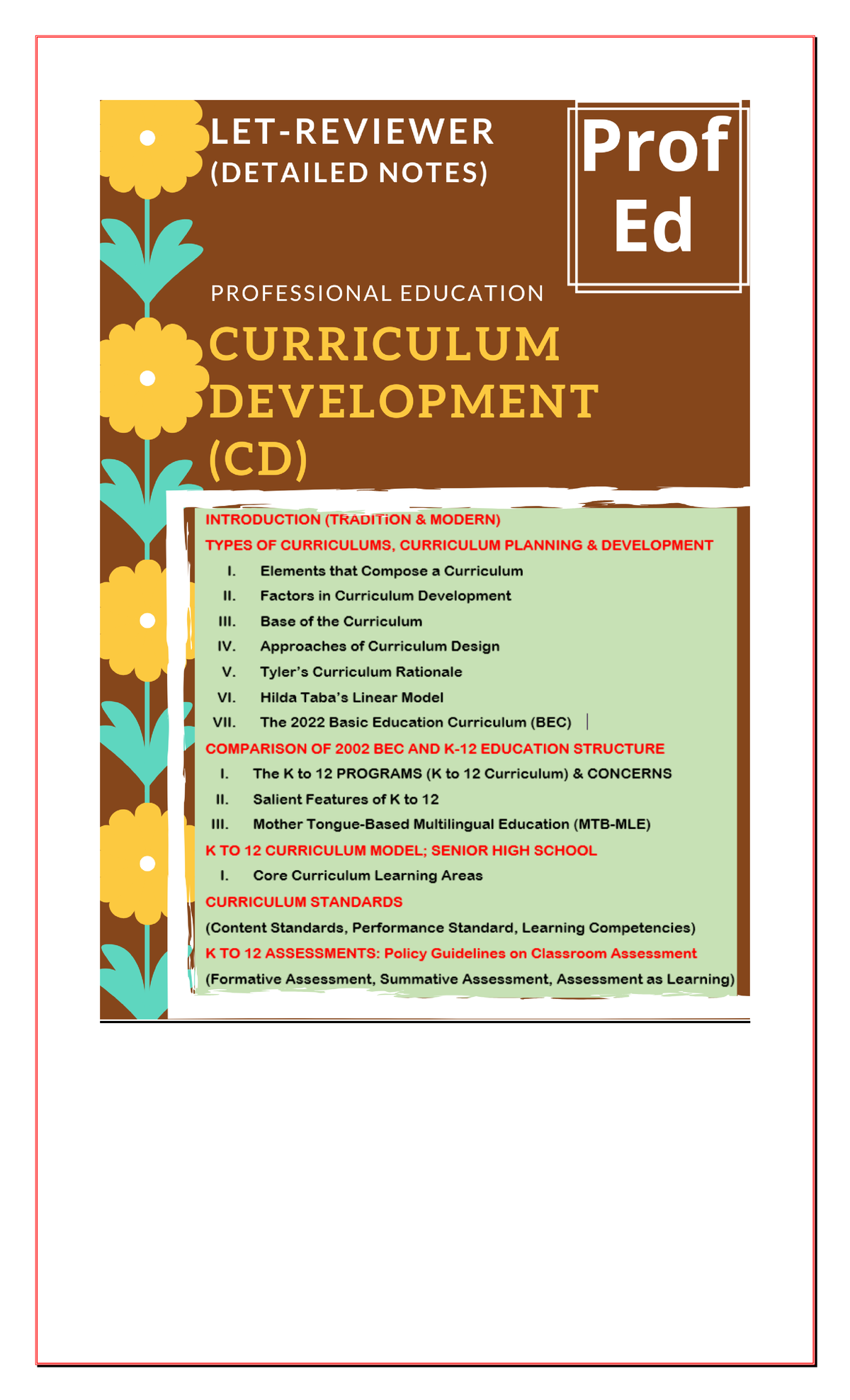 Curriculum- Development-2 - Traditional Definition curriculum- is a ...