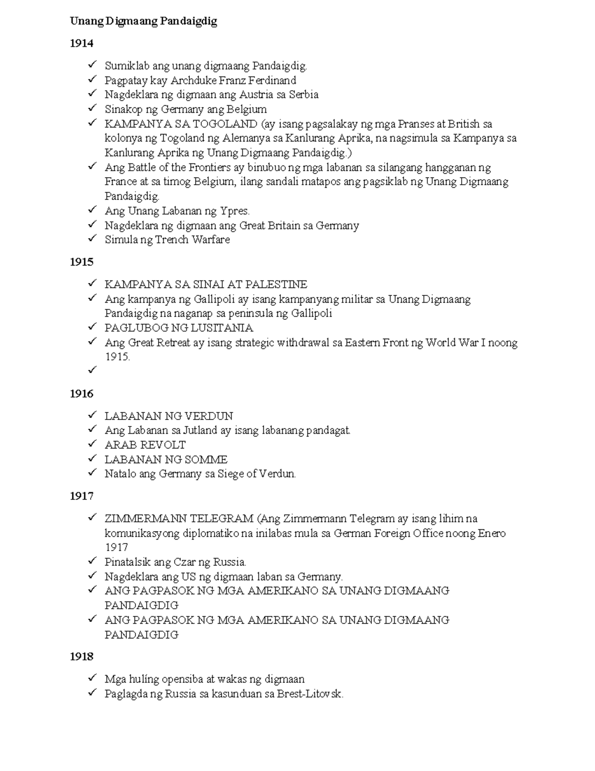 Unang Digmaang Pandaigdig - Pagpatay kay Archduke Franz Ferdinand ...