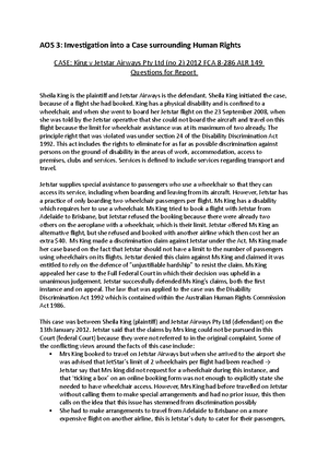 AOS 2 notes - UNIT 2: AREA OF STUDY 2: CIVIL REMEDIES CHAPTER 13 13 ...