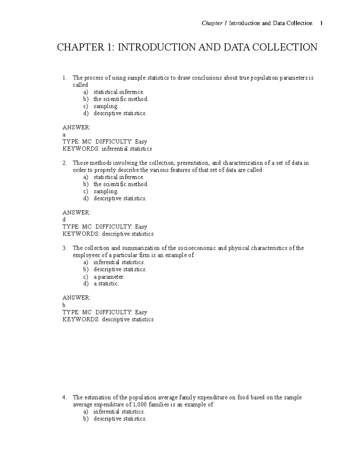 BBS Chapter 1 - CHAPTER 1: INTRODUCTION AND DATA COLLECTION The process ...