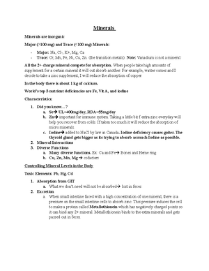 BMSC 200 Chapter 7 - Dr. Scott Napper - Learning Objectives Investigate ...