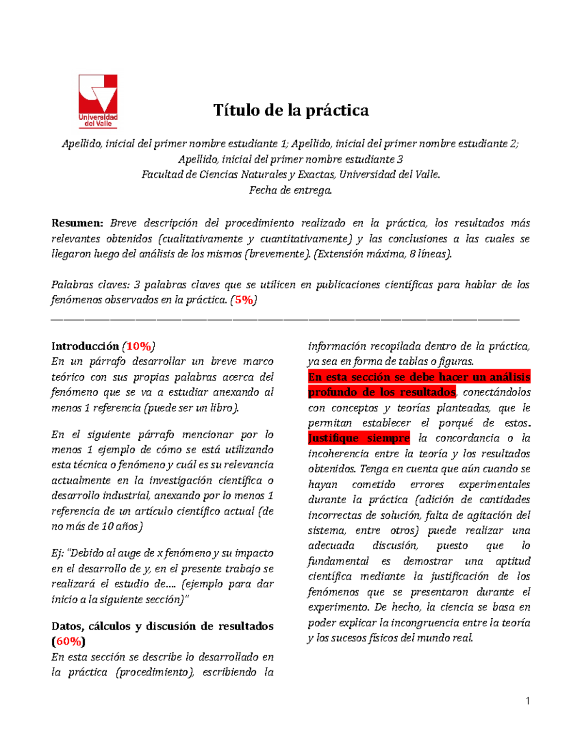 LM- Template de informe - Título de la práctica Apellido, inicial del ...