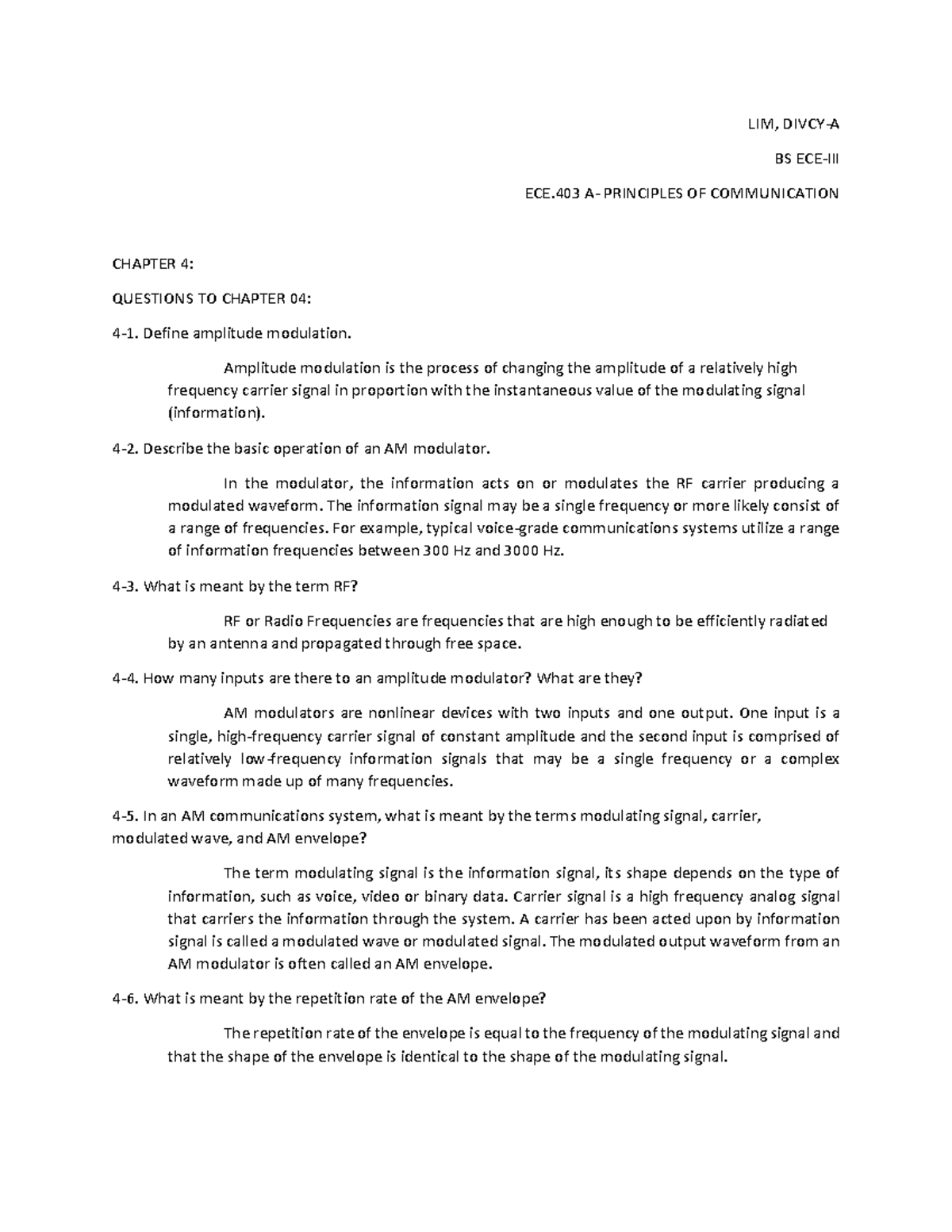 Lim Chapter 04and05 Questions - LIM, DIVCY-A BS ECE-III ECE A ...