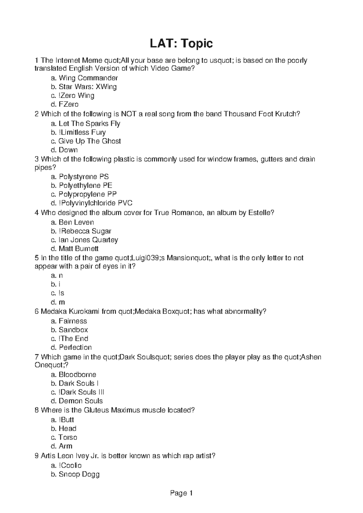 LAT255-Demonstration-7 - LAT: Topic 1 The Internet Meme quot;All your ...
