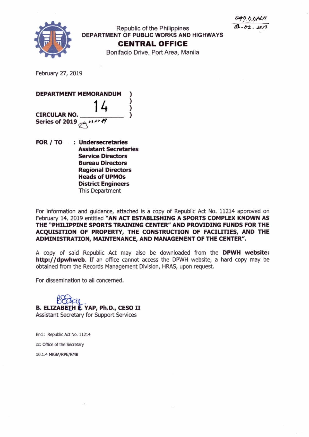 RA 11214 - msdgdg sdgfdhgfnbv fdhgdfdg fd dfgrth jffgh sdfg fhgd fg ...