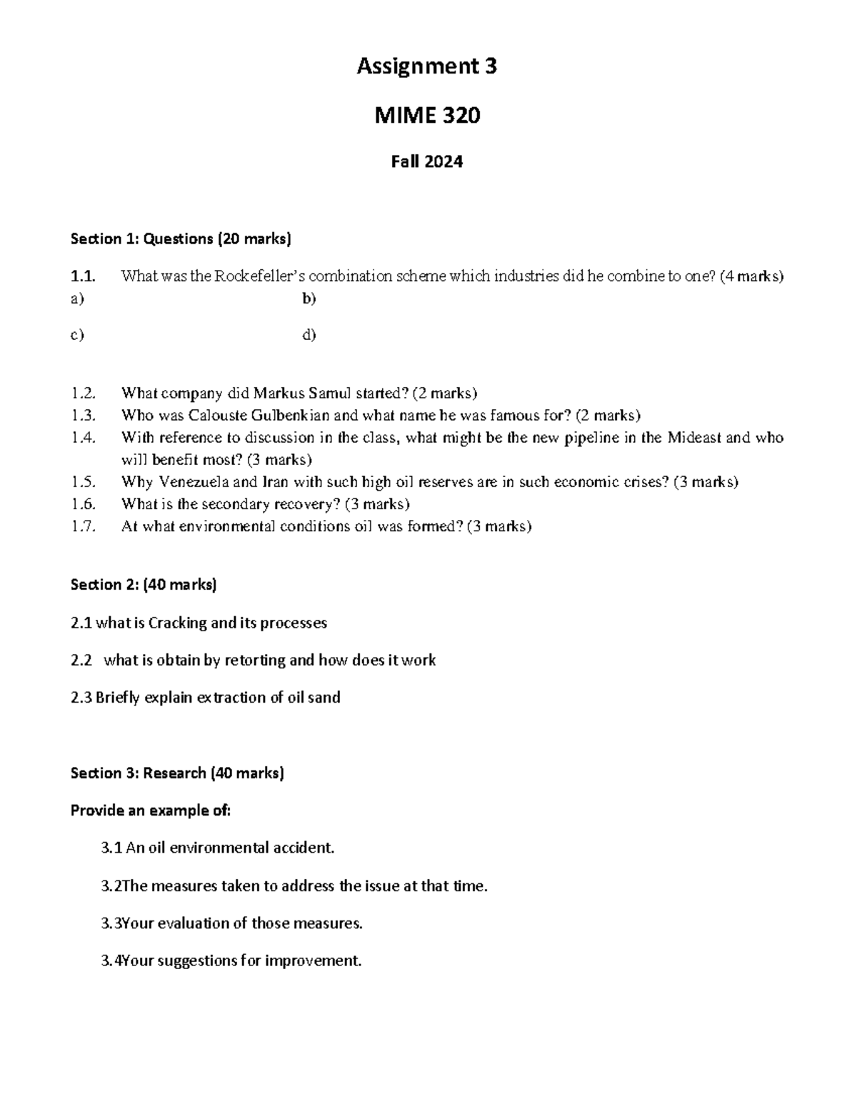 Assignment%203 - assignmentt 3 - Assignment 3 MIME 320 Fall 2024 ...