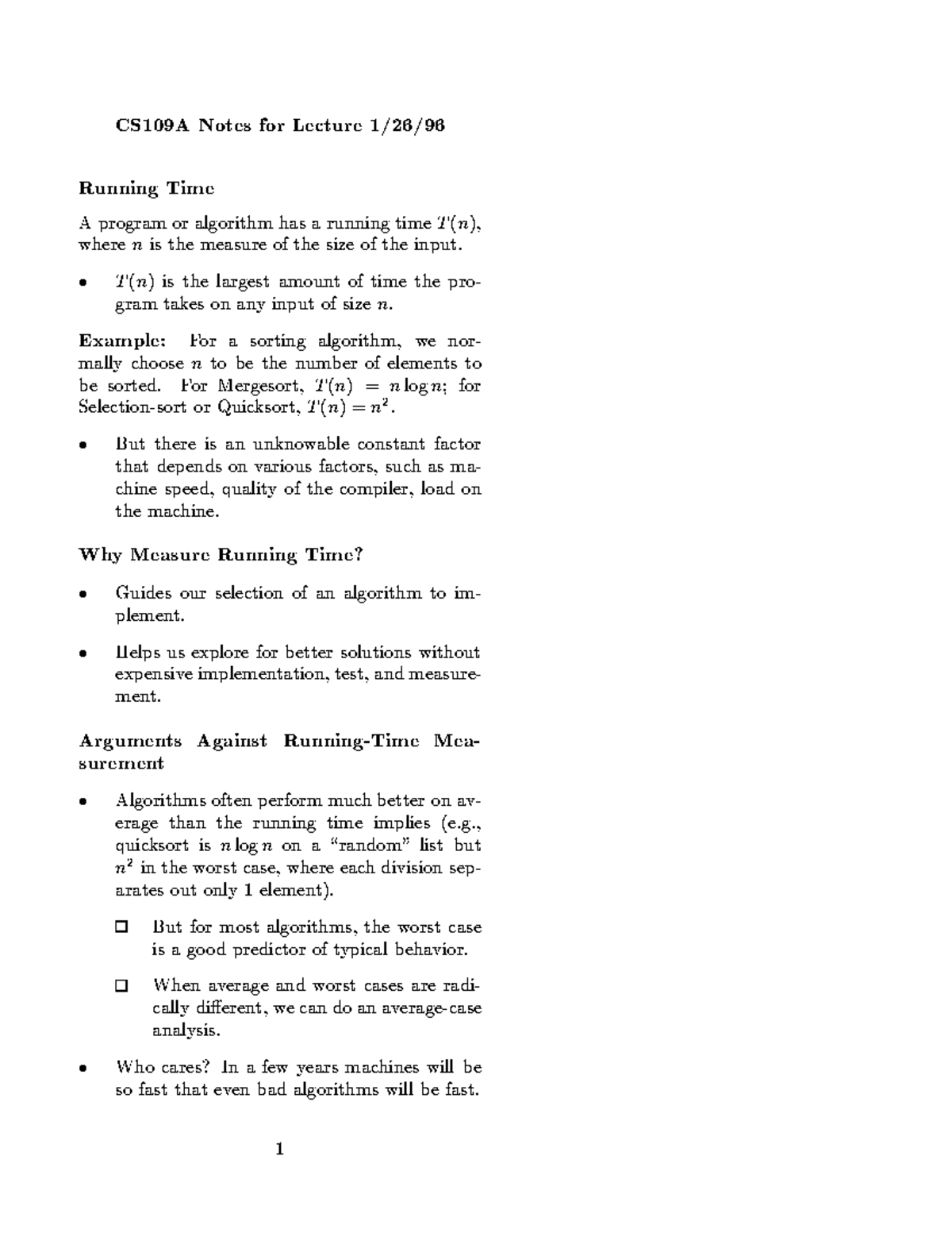 Notes 6 The Bachelor Of Science In Computer Science Focuses On The