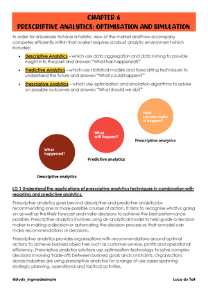 Block 7 Tutorial case study - DEPARTMENT OF BUSINESS MANAGEMENT OBS 330 2022 BLOCK 7 – STRATEGY ...