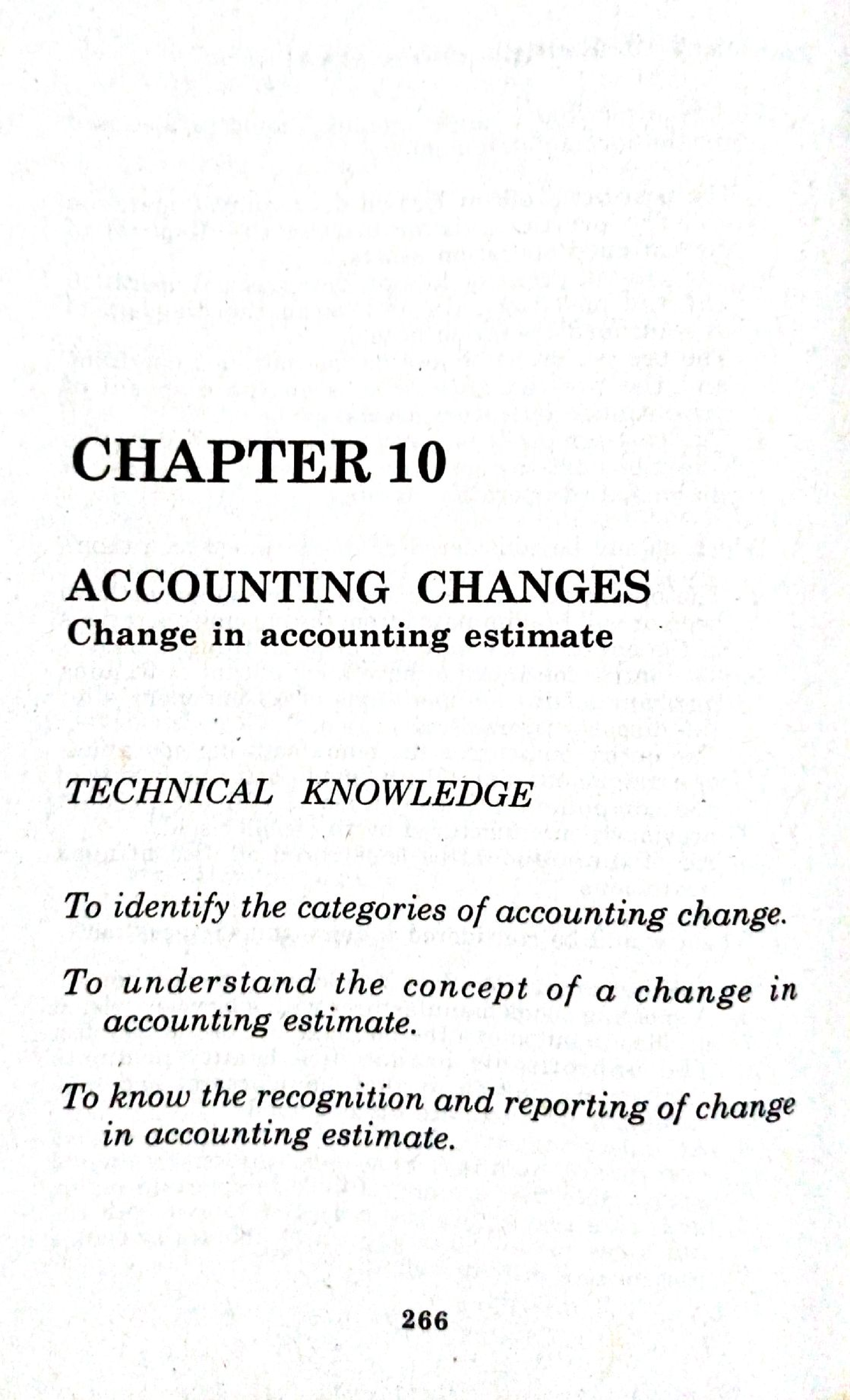 Chapter 10 & 11 Accounting Changes - BS Accountancy - Studocu
