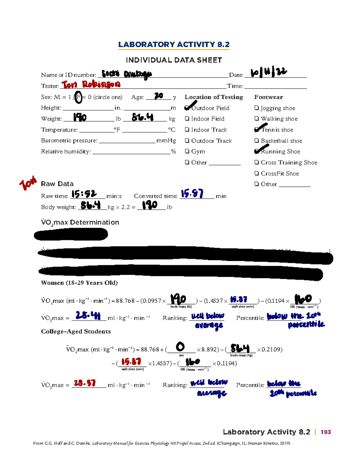 8.2 - 8 - Lecture notes - 193 LABORATORY ACTIVITY 8. INDIVIDUAL DATA ...