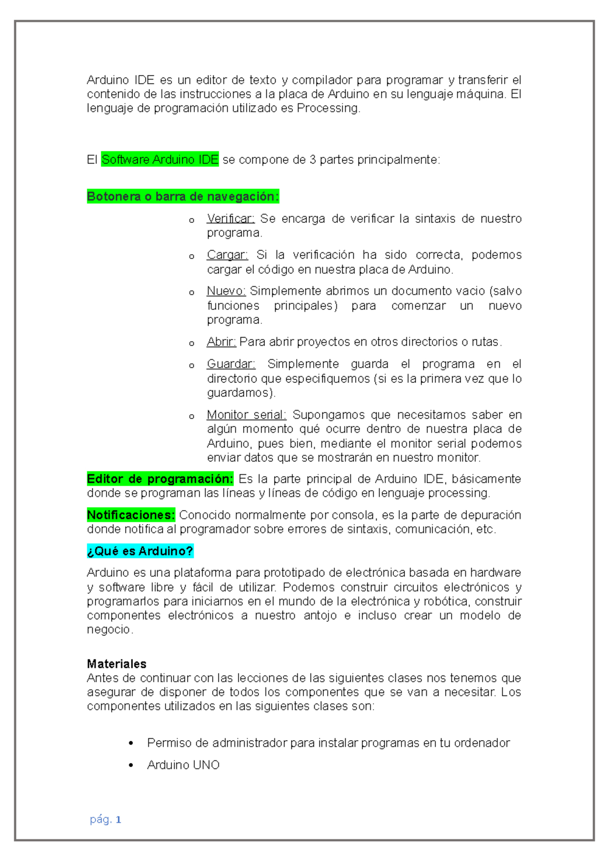 Software Arduino Ide Arduino Ide Es Un Editor De Texto Y Compilador Para Programar Y