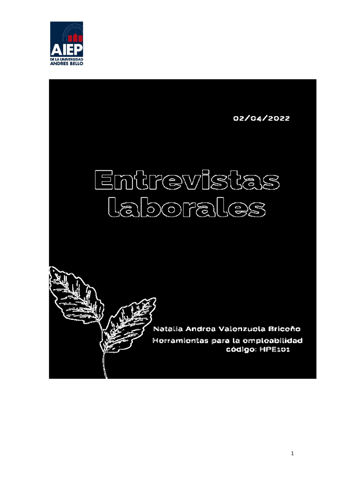 Constanza durán - HPE101-9674-2023 - 1 Constanza Dominik Durán Pinto ...