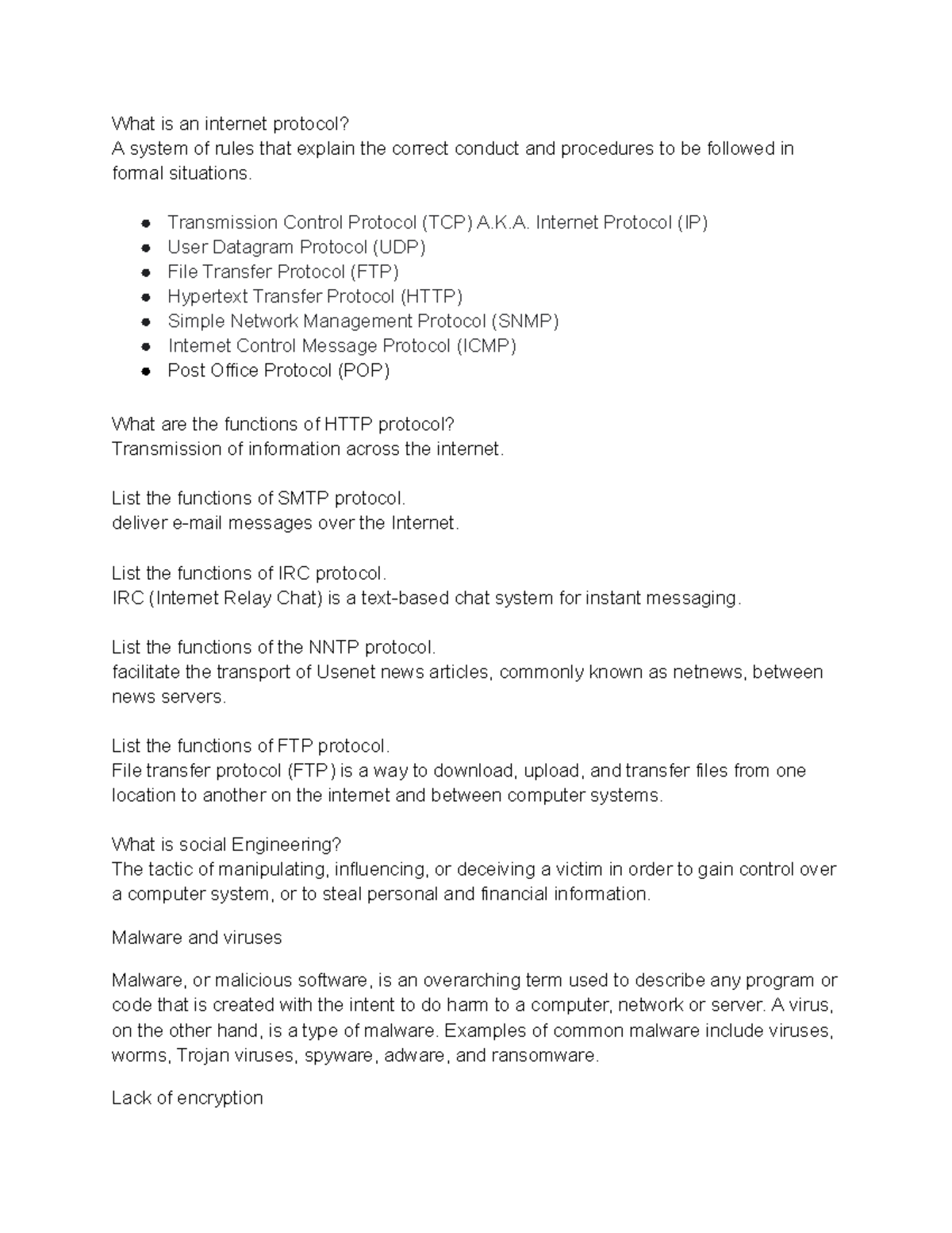 Information Software Technology Study Notes for Grade 10 - What is an ...