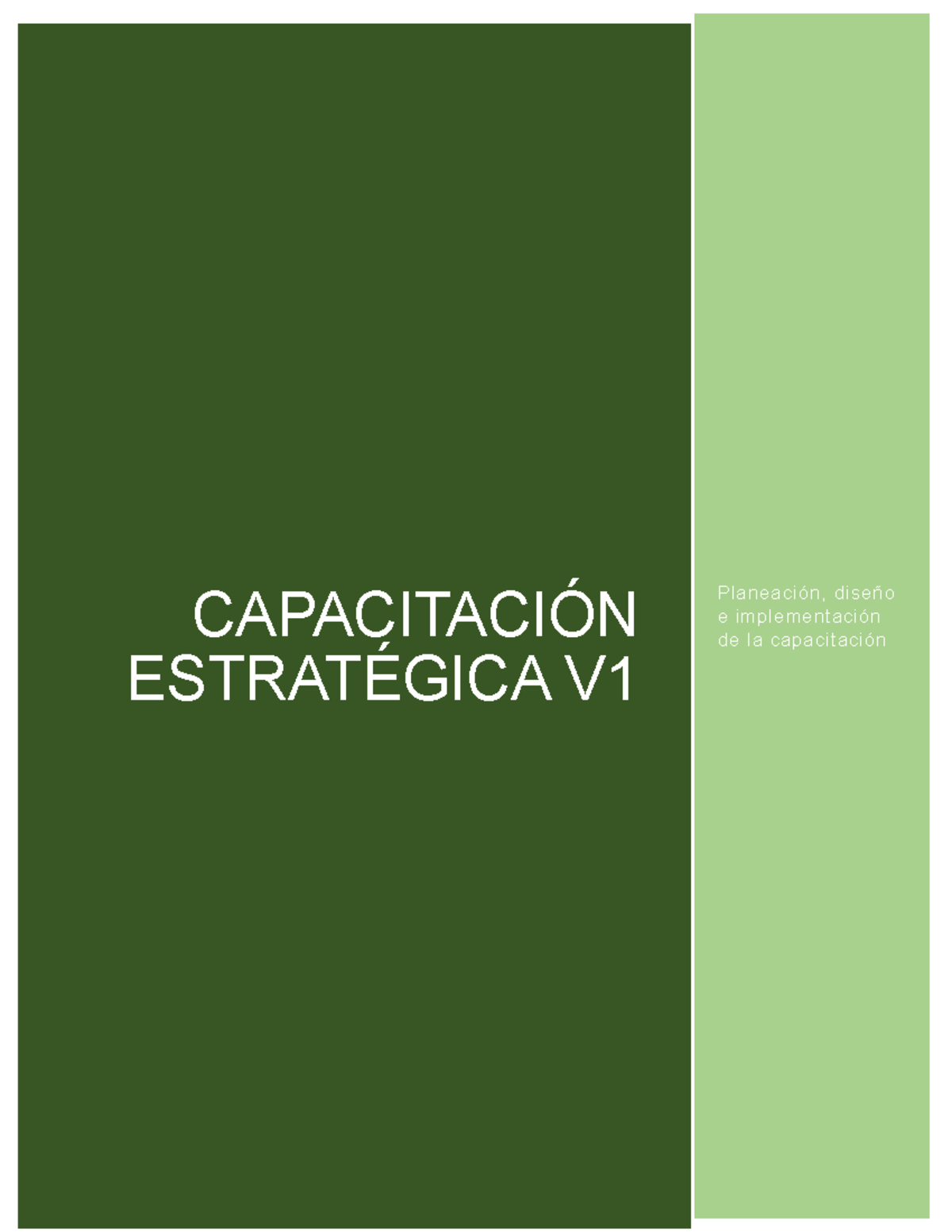 Caso Ta Mal - Caso Tamal saque 100 puntos - CAPACITACIÓN ESTRATÉGICA V Planeación, diseño e ...