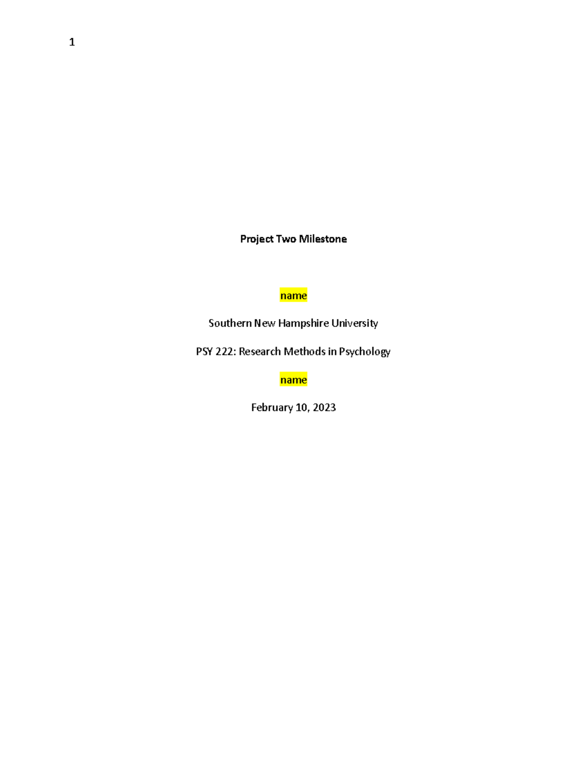 6-2 Project Two Milestone: Choose a Paper to Critique - Project Two ...