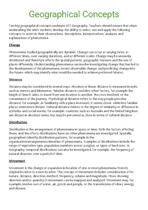 2022 VCE Geography Study Design Revised - VCE Geography Study Design ...