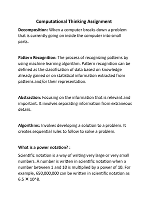 Programming Assignment Exp 1 - UNIT 4 – PROGRAMMING ASSIGNMENT A A1 ...