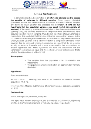 01 Estimation Parameter 1 - Estimation of Parameters 1 Estimation is a kind of inference where ...