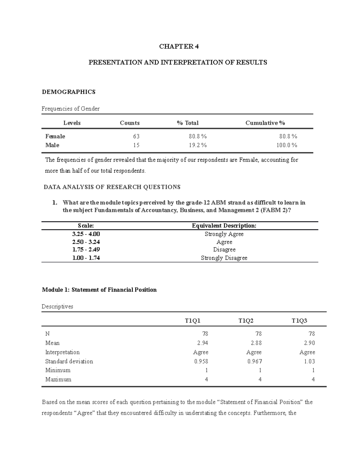 Chapter 4 PRACTICAL RESEARC 2 - Accountancy - Studocu