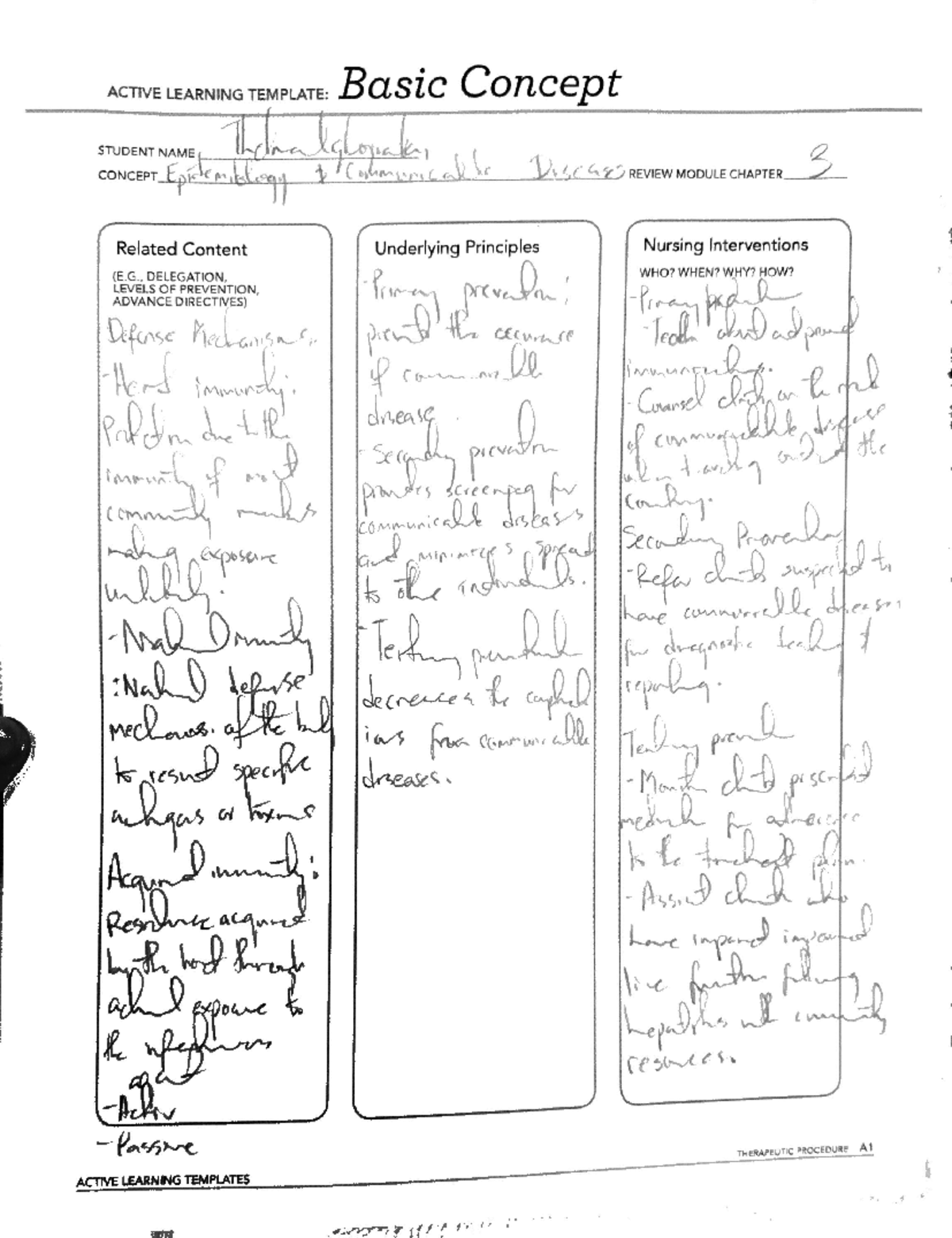 Community Health Remediation Template 3 - ACTIVE LEARNING TEMPLATE ...