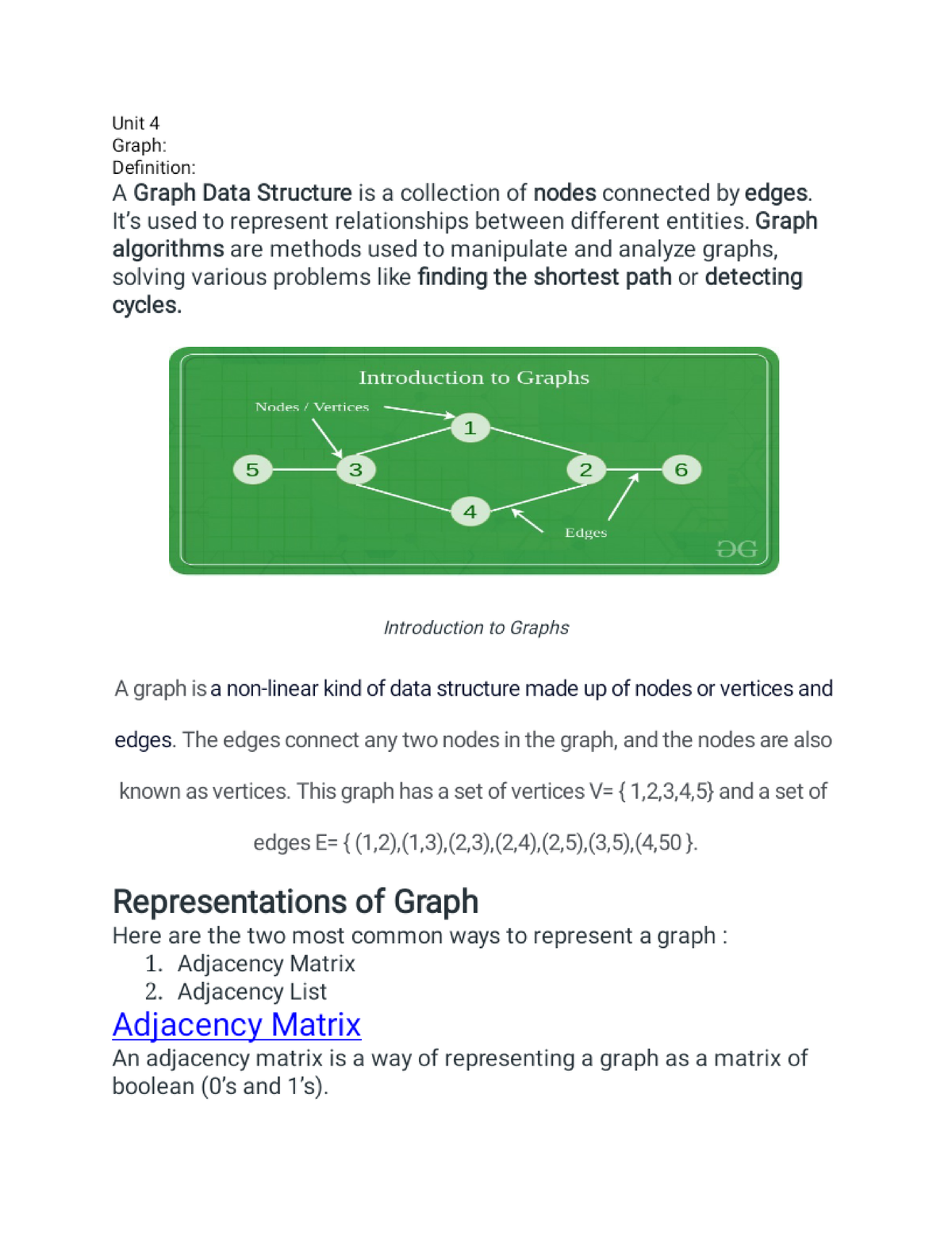 Unit 4 ds - Bsc-computer science - Studocu