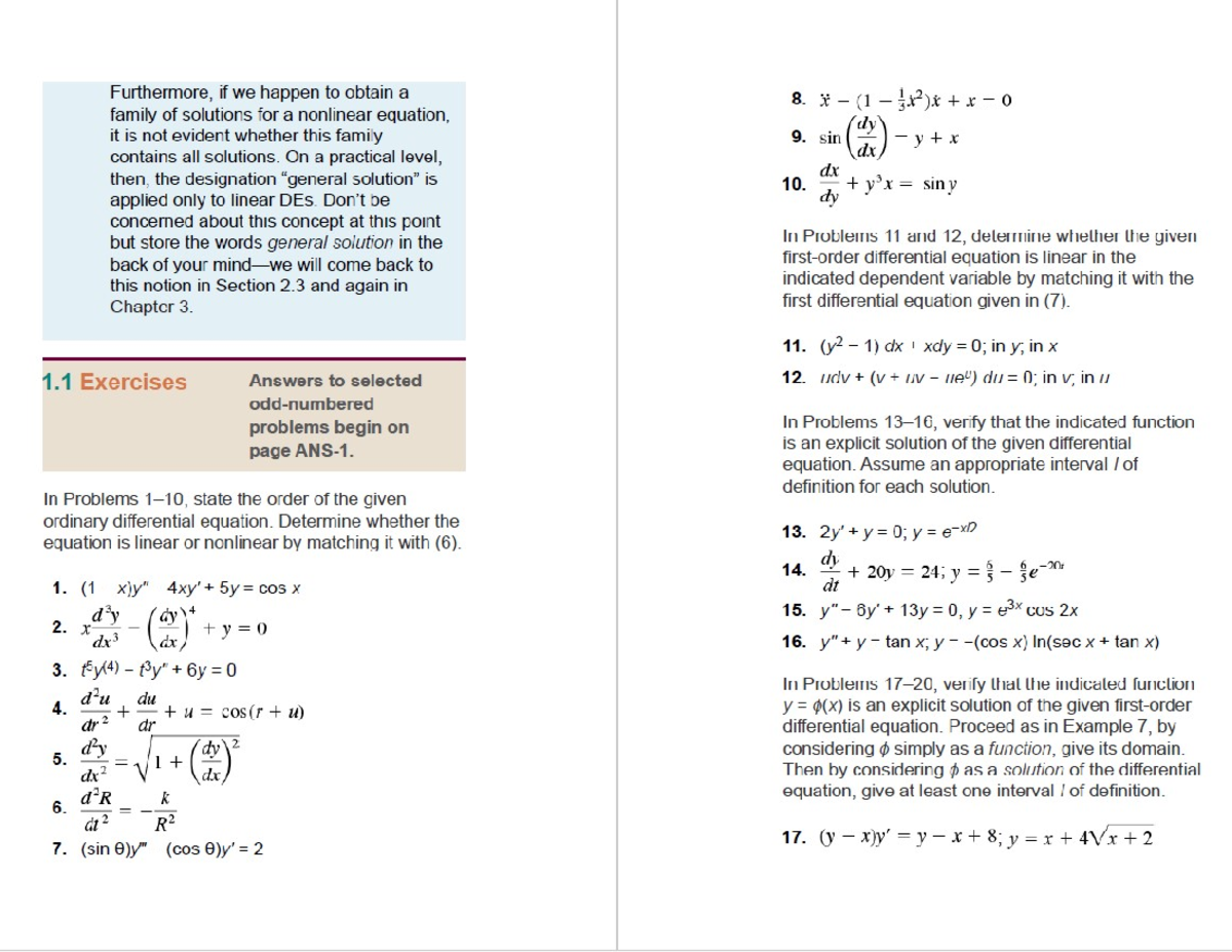 Chapter 1 exercises - ENGR 213 - Studocu