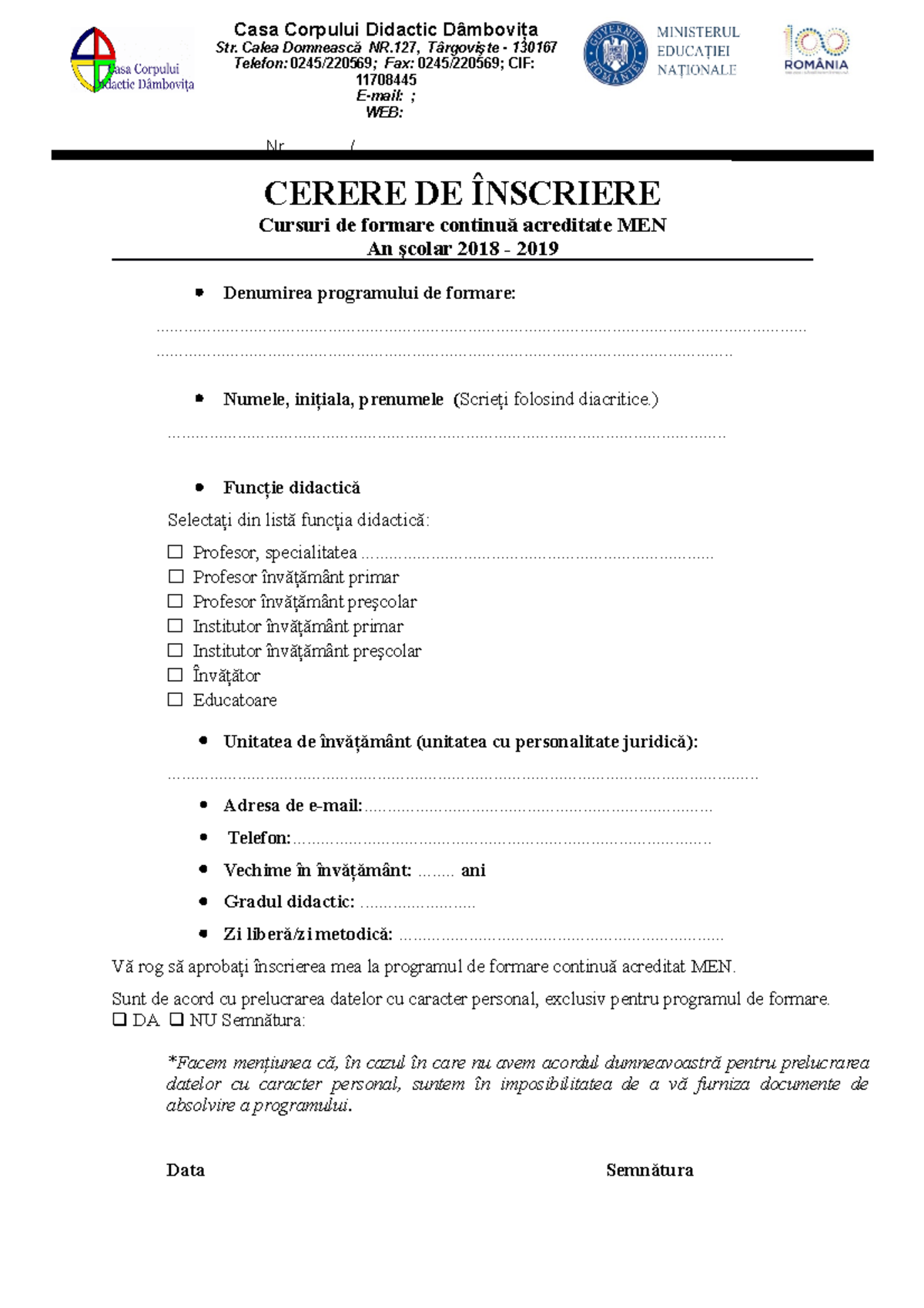 Anexa-1 Cerere-înscriere-program-de-formare-acreditat - CERERE DE ...